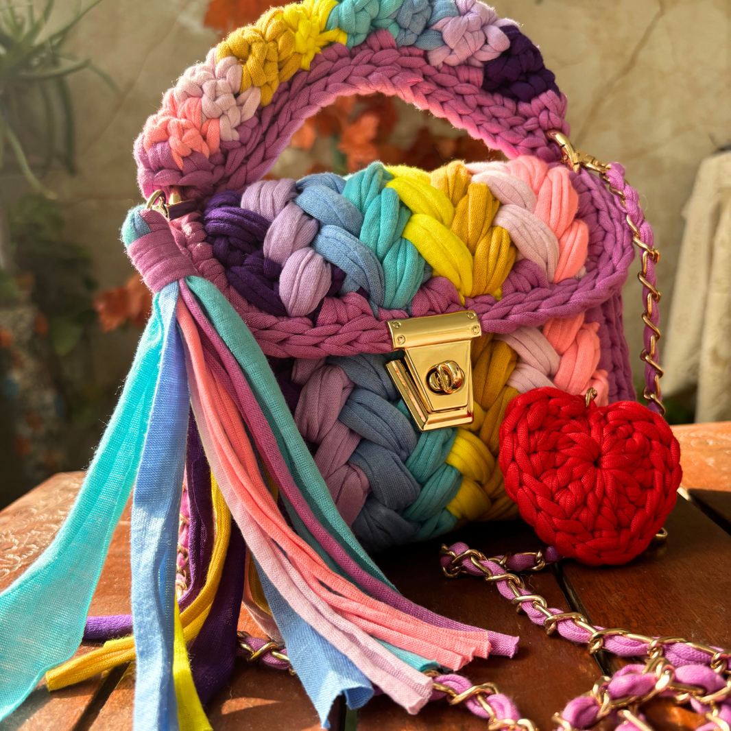 Non-Metallic Handmade Crochet Bags – Shiroli